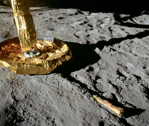 I once heard that the legs of the Apollo 11 lander were made in Canada ...