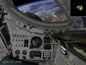 Gemini Spacecraft Cockpit